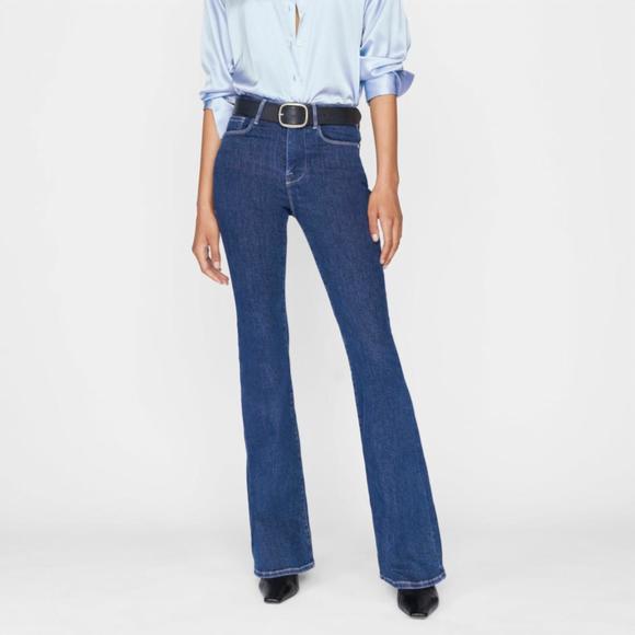 Frame Denim | Jeans | New Frame Le One Flare Denim In Ackerman | Poshmark